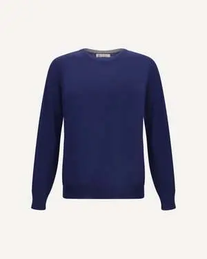 Brunello Cucinelli Virgin Wool Crew Neck Sweater