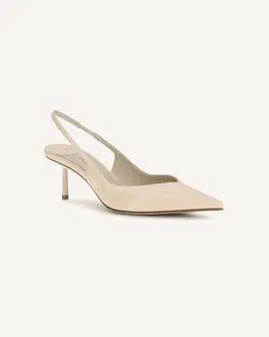 LE SILLA Vivienne Patent Leather Slingback Pumps - Pink