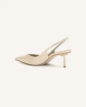 LE SILLA Vivienne Patent Leather Slingback Pumps - Pink