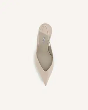 LE SILLA Vivienne Patent Leather Slingback Pumps - Pink