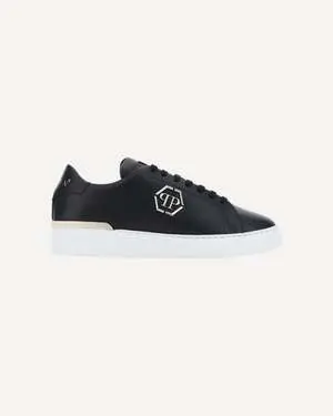Philipp Plein Hexagon Low Top Leather Sneakers