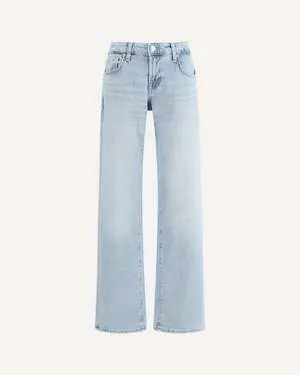 7FOR 7 For All Mankind Low Straight Jeans