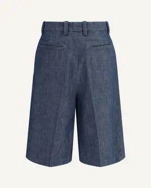 JIL SANDER Cotton Bermuda Shorts