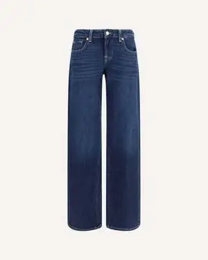 7FOR 7 For All Mankind Low Straight Leg Jeans