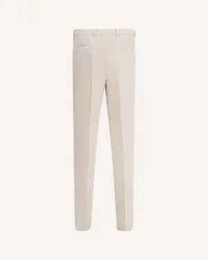 Brunello Cucinelli Cotton Tailored Pants - Cream