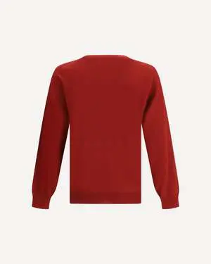 Brunello Cucinelli Virgin Wool Crew Neck Sweater