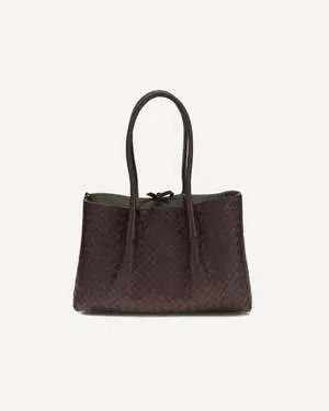 Bottega Veneta Pinacoteca Tote Bag - Brown