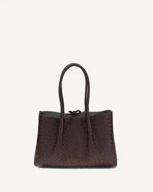 Bottega Veneta Bottega Veneta Pinacoteca Tote Bag Brown