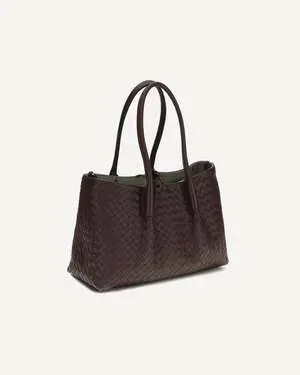 Bottega Veneta Pinacoteca Tote Bag - Brown