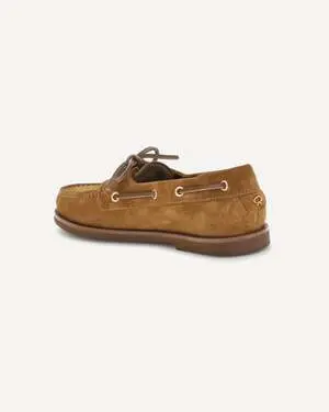 GIANVITO ROSSI Vandée Suede Loafers - Brown