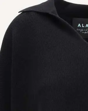 Alanui Pullover With Polo Collar