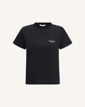 Givenchy Cotton T-shirt With Logo Detail - Black