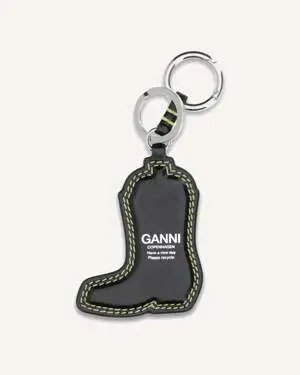 GANNI Western Boot Keyring