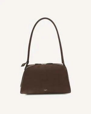 Alaïa Le Bouledogue Shoulder Bag - Brown