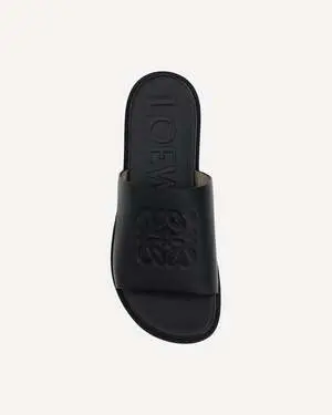 Loewe Slide Anagram Flex Sandals In Calfskin