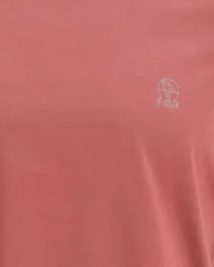 Brunello Cucinelli Logoed T-shirt Ale