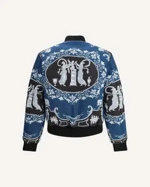 Versace Reversible Bomber Jacket - Black