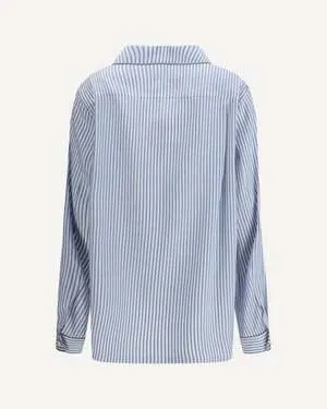 TOM FORD Striped Silk Button-up Shirt - Multicolour