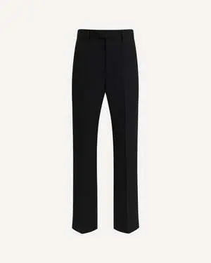 Valentino Garavani Virgin Wool Tailored Pants - Black