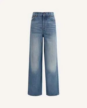 Chloé High-rise Wide-leg Jeans