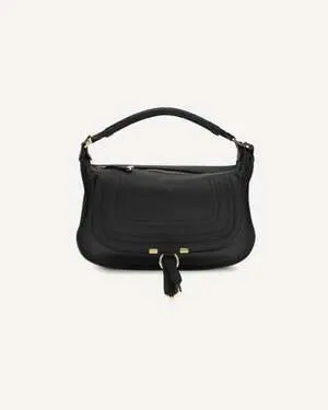 Chloé Marcie Small Shoulder Bag - Black