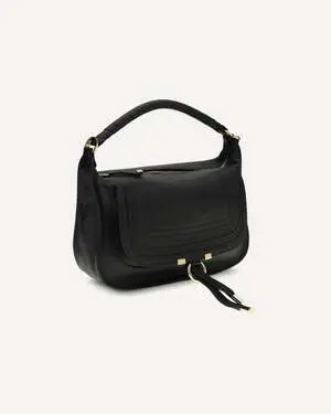 Chloé Marcie Small Shoulder Bag - Black
