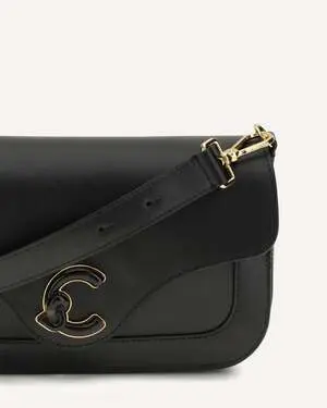 COCCINELLE C-me Shoulder Bag - Black