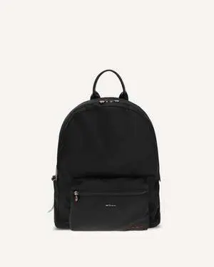Kiton Nylon Backpack - Black