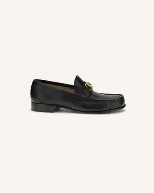 Valentino Garavani Signature Vlogo Loafers - Black