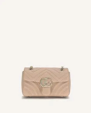 Gucci Gg Marmont Small Shoulder Bag - Pink