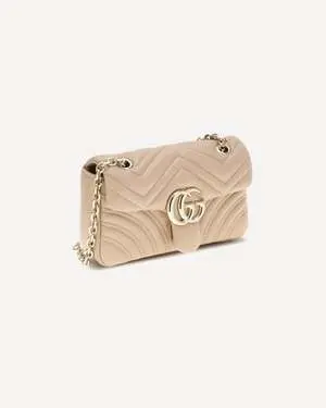 Gucci Gg Marmont Small Shoulder Bag - Pink