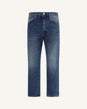 TOTEME Washed Twisted Seam Jeans - Blue