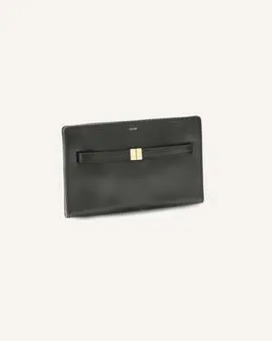 TOTEME Belted Leather Crossbody Bag - Black