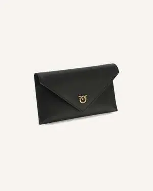 Pinko Love Birds Logo Mini Clutch Bag