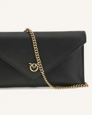 Pinko Love Birds Logo Mini Clutch Bag