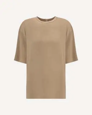 TOTEME Satin T-shirt