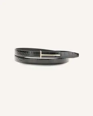 TOM FORD Belt With T Buckle