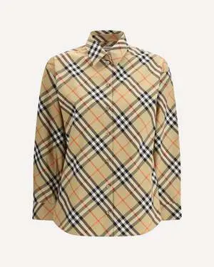 Burberry Slim Fit Cotton Check Shirt