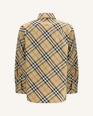 Burberry Slim Fit Cotton Check Shirt