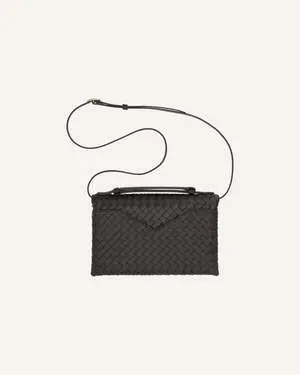 Bottega Veneta Knot Lock Shoulder Bag - Brown