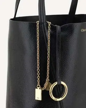 Chloé Spin Shoulder Bag - Black