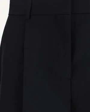 TOTEME Tailored Wool Blend Trousers - Black