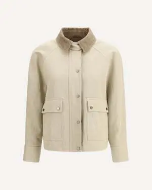 Brunello Cucinelli Cotton-linen Canvas Jacket