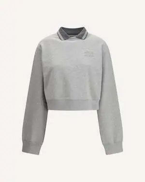 Miu Miu Embroidered Logo Sweatshirt