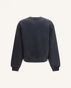 Alexander Wang Crystal Hotfix Logo Sweatshirt
