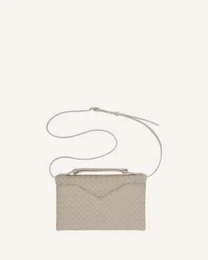 Bottega Veneta Knot Lock Shoulder Bag - Beige