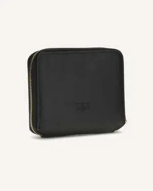 Pinko Leather Zip-around Wallet