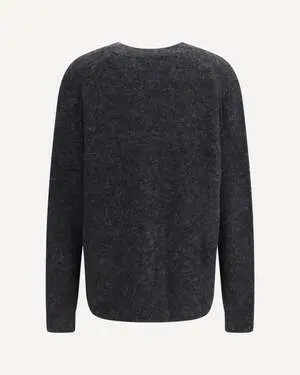 MARANT ETOILE Eborah Alpaca Blend Cardigan - Grey