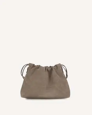 Brunello Cucinelli Suede Pouch - Beige