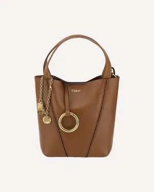 Chloé Spin Shoulder Bag - Brown